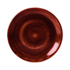 Steelite Craft Coupe Plates 25.25cm | Rustic Look Tableware ...
